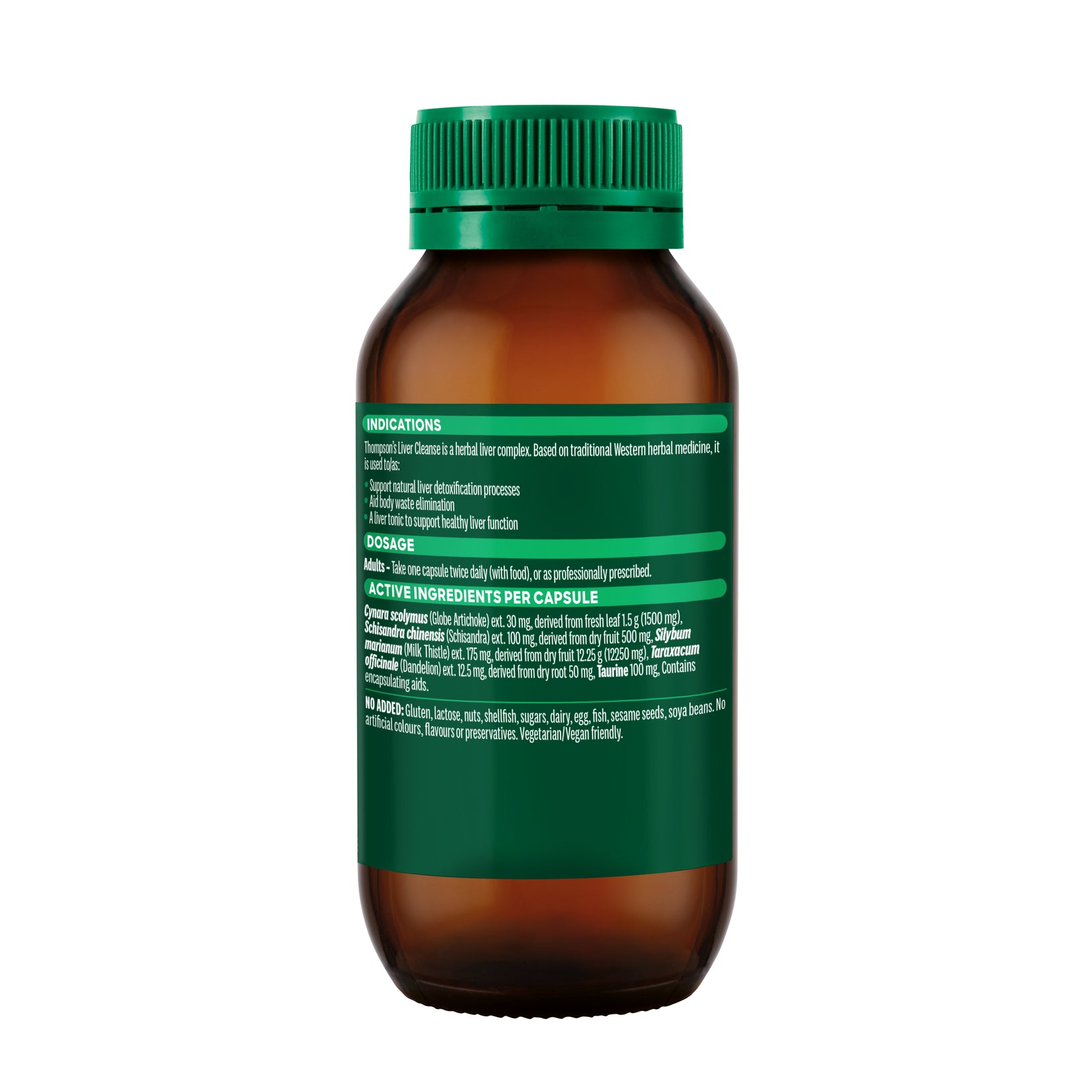 Thompson's Liver Cleanse 120 Capsules – Thompsons